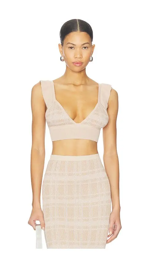 BANANHOT Petra Crop Top In . Also - Neutral