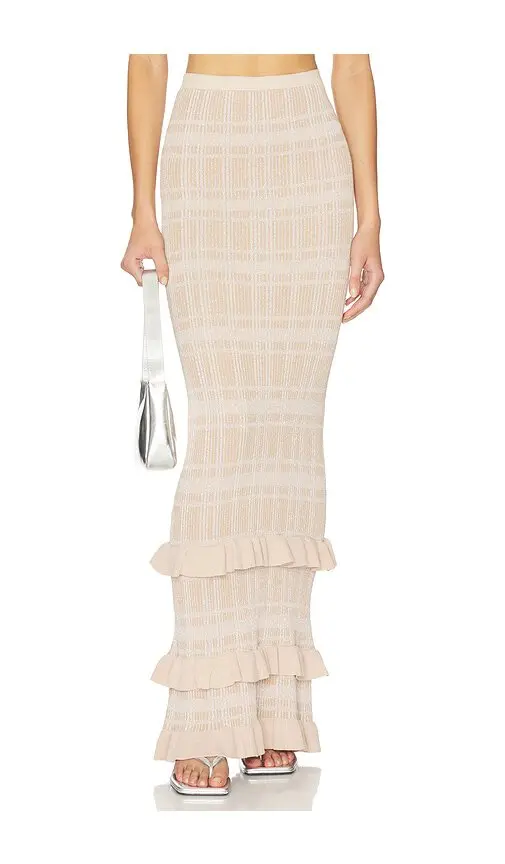 BANANHOT Petra Maxi Skirt - Neutral