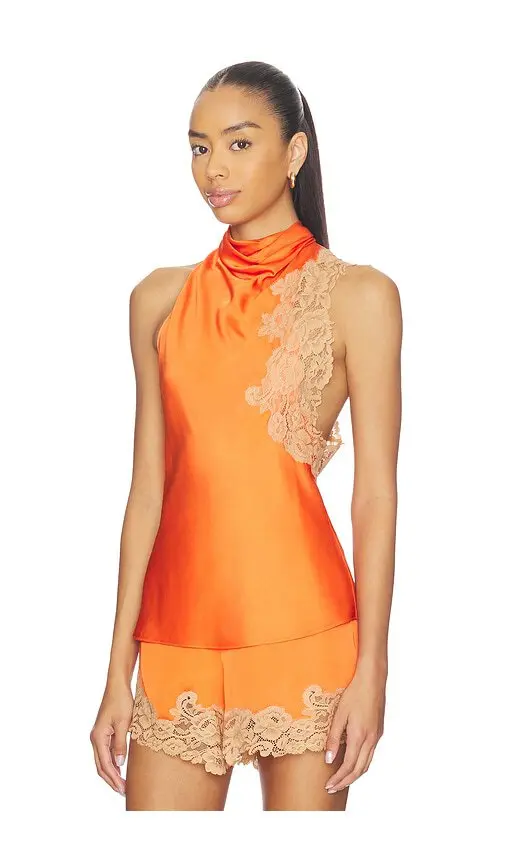 A.L.C. Rose Top With Lace Detailing
