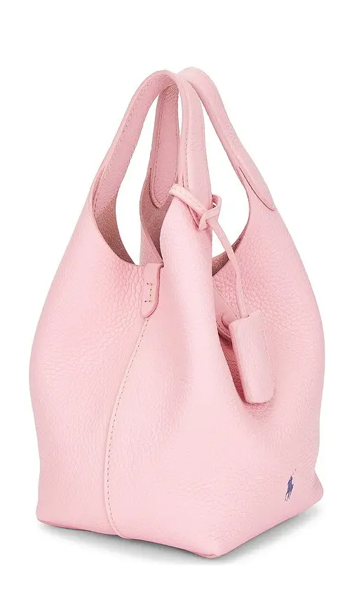 Polo Ralph Lauren Shiny Drum Pebble Mini Crossbody Bag