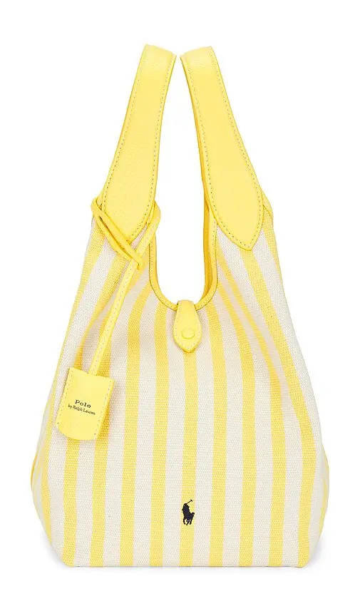 Polo Ralph Lauren Striped Canvas Tote Bag