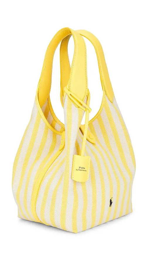 Polo Ralph Lauren Striped Canvas Tote Bag