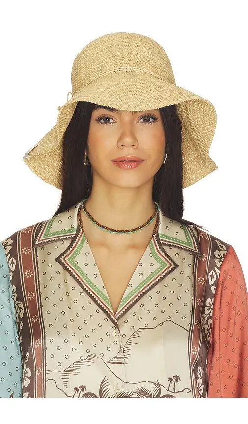 Rag & Bone Crochet Bucket Hat In . Also - Neutral