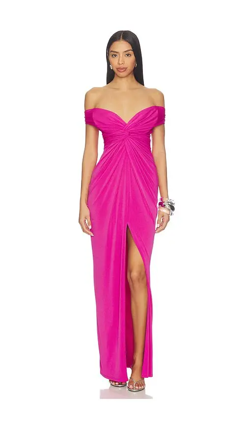 Katie May Hazel Gown - Fuchsia