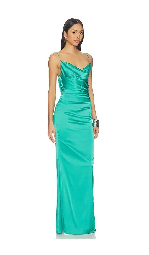 Katie May Hope Gown - Teal