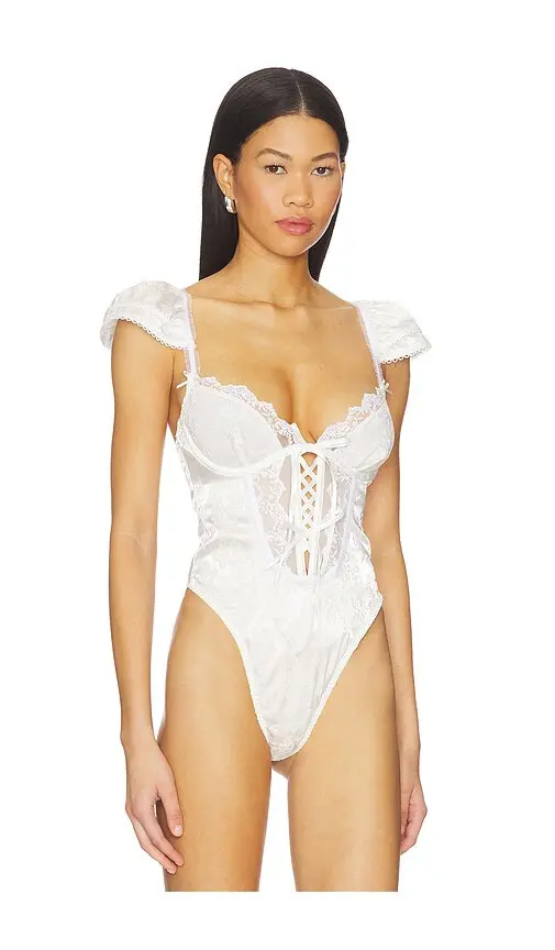 For Love & Lemons Rita Rose Bodysuit