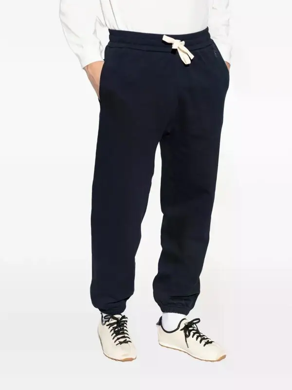 JIL SANDER Drawstring-embroidered Track Pants