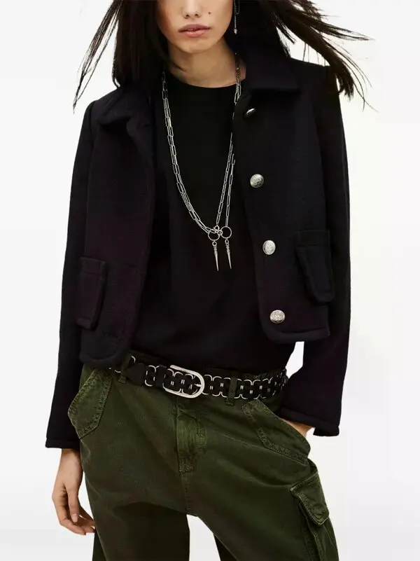 Ba&sh Beradith Buttoned Pocket Jacket