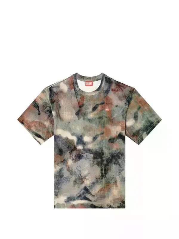 DIESEL® T-boxt Abstract-pattern T-shirt - Grey