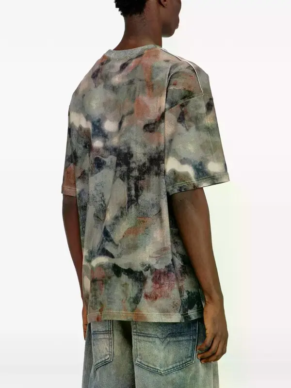 DIESEL® T-boxt Abstract-pattern T-shirt - Grey
