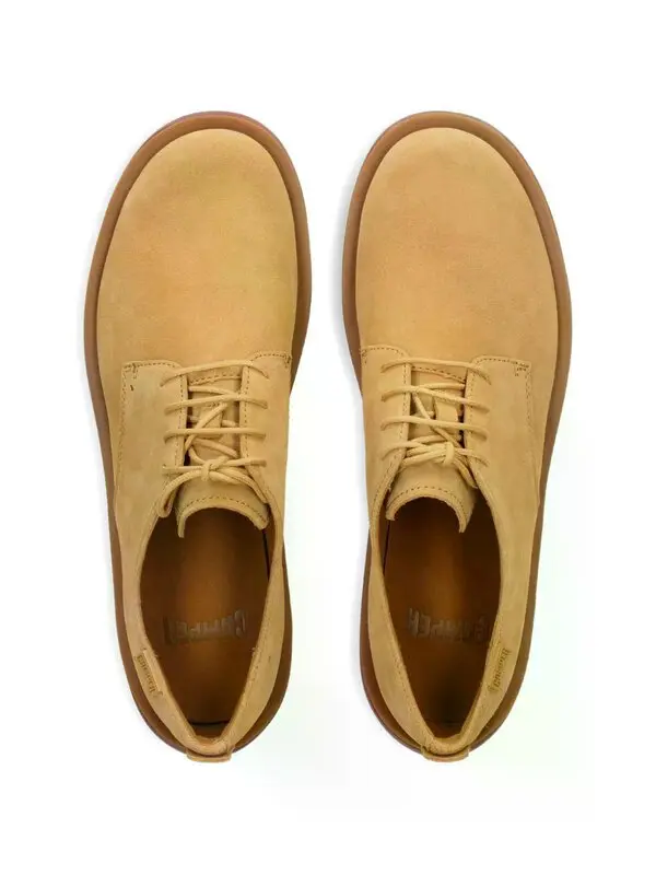 Camper Suede Leather Derby Shoes