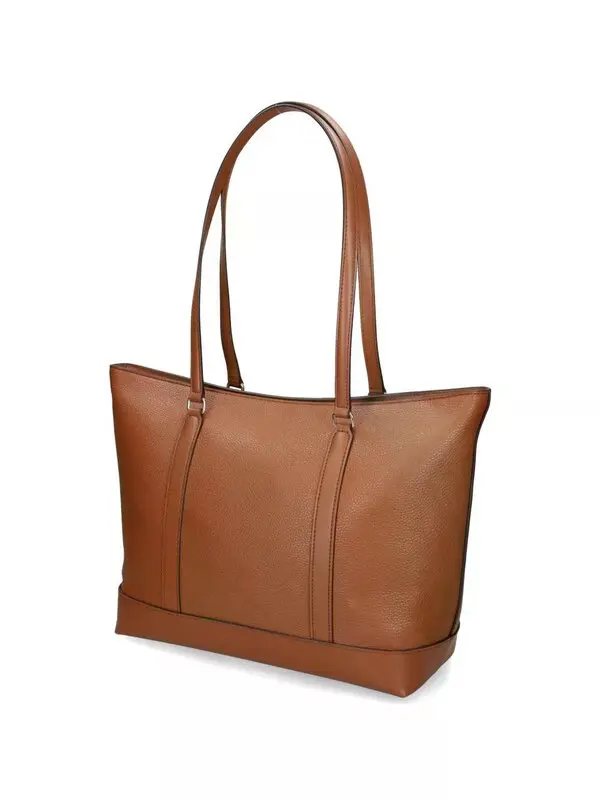 Michael Kors Large Temple Logo Charm Tote Bag