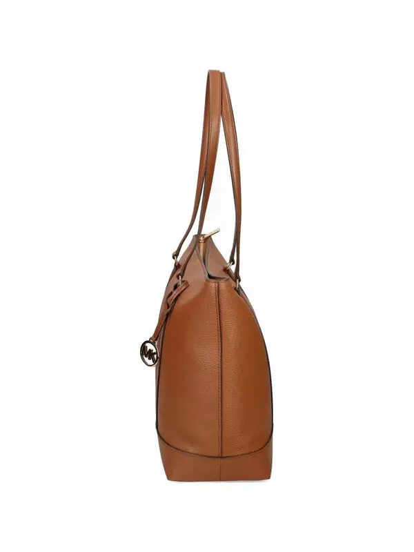 Michael Kors Large Temple Logo Charm Tote Bag