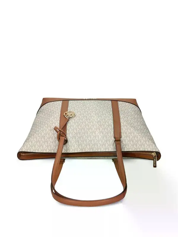 Michael Kors Large Tote Bag With Monogram Pattern