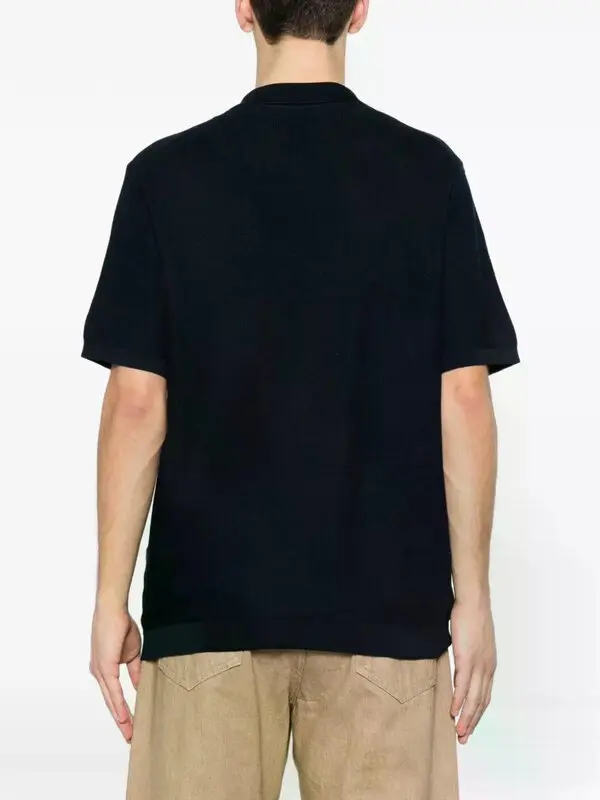 Woolrich V-neck Knitted T-shirt
