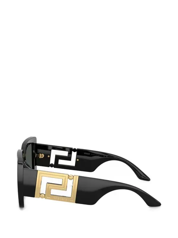 Versace Square Frame Sunglasses - Black