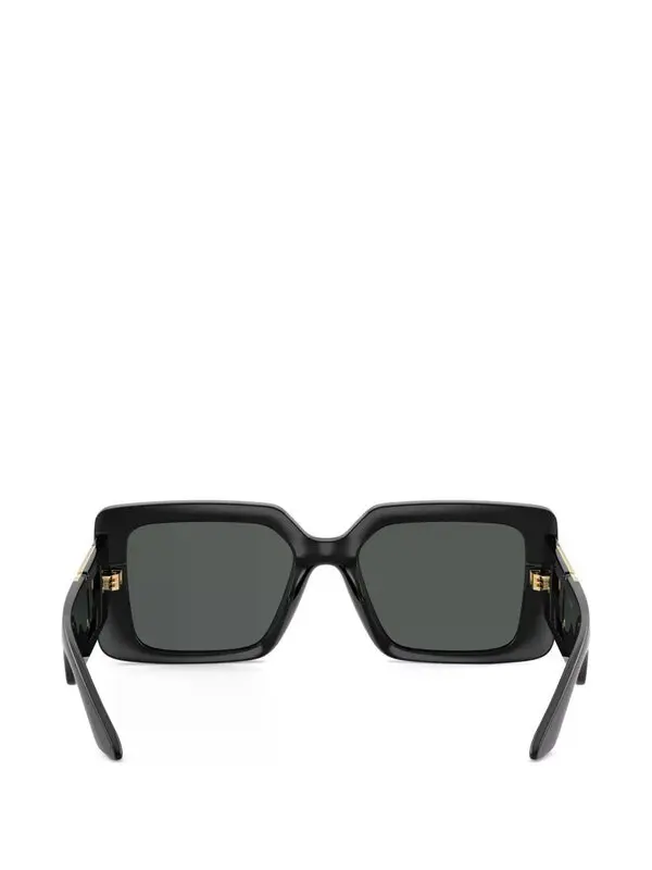 Versace Square Frame Sunglasses - Black