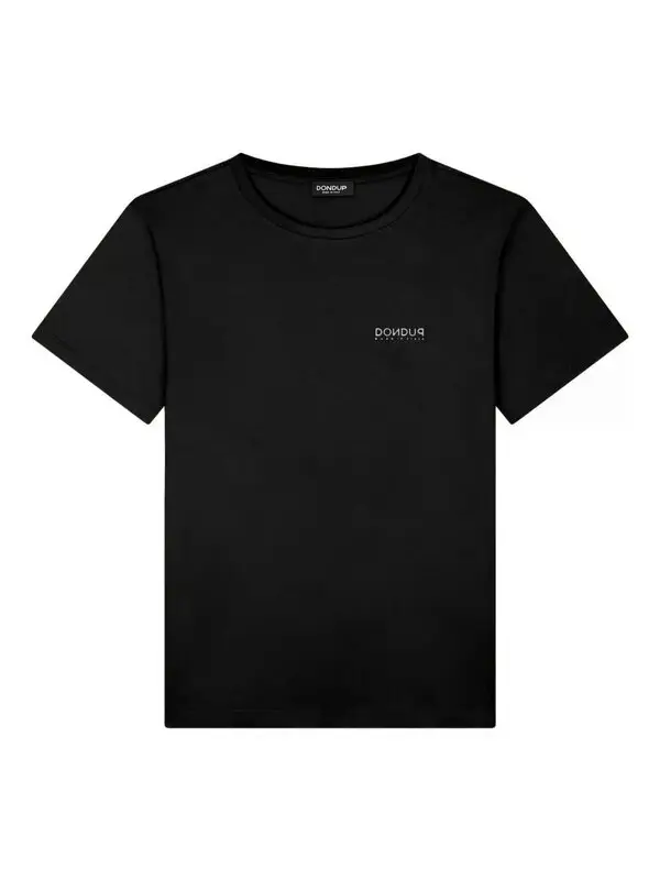 DONDUP Logo-embroidered Crew-neck T-shirt