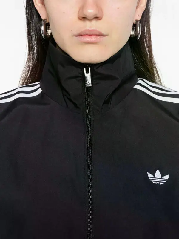 Adidas Logo Detail Zip Sweatshirt
