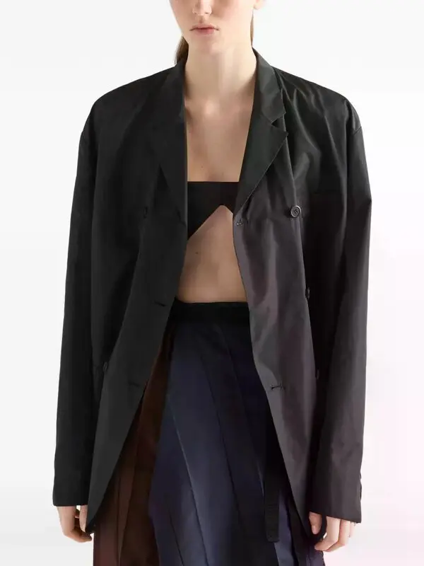 Prada Wool Cropped Top - Grey