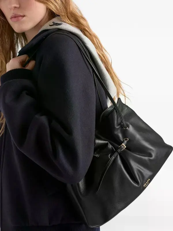 Prada Large Nappa Leather Tote Bag