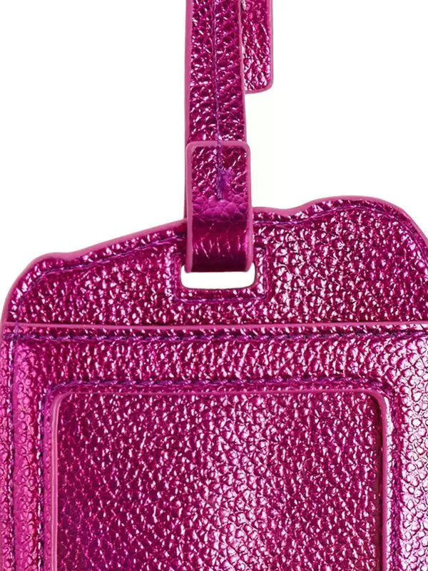 Kurt Geiger Metallic-effect Luggage Tag