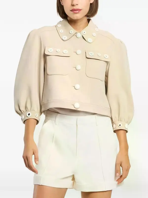 Cinq À Sept Gilliana Crochet Jacket