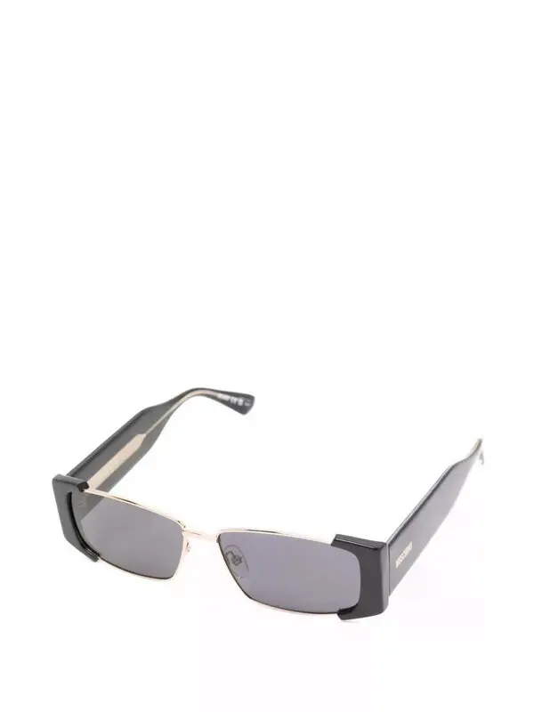 Moschino Rectangle Frame Sunglasses - Black