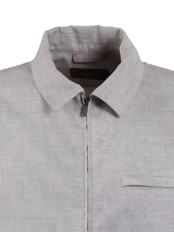 Peserico Zip-up Shirt Jacket
