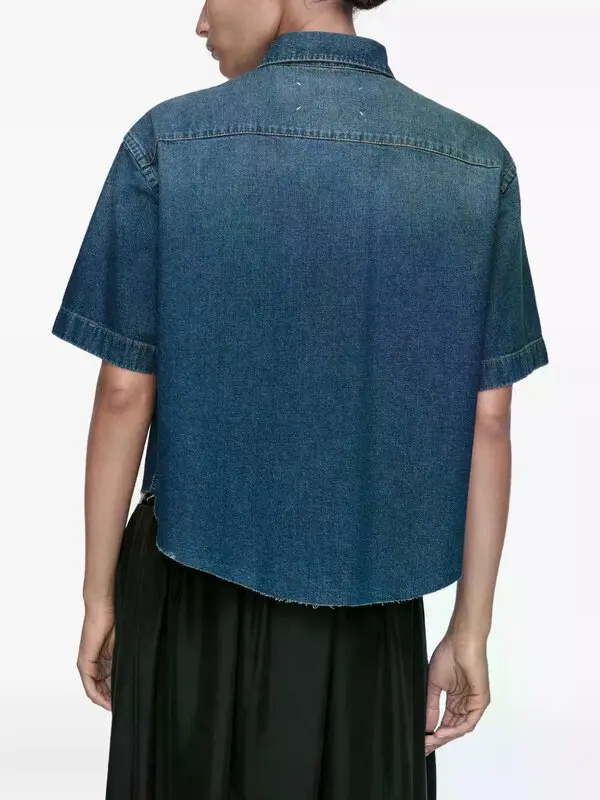 MAISON MARGIELA Short Sleeve Buttoned Shirt