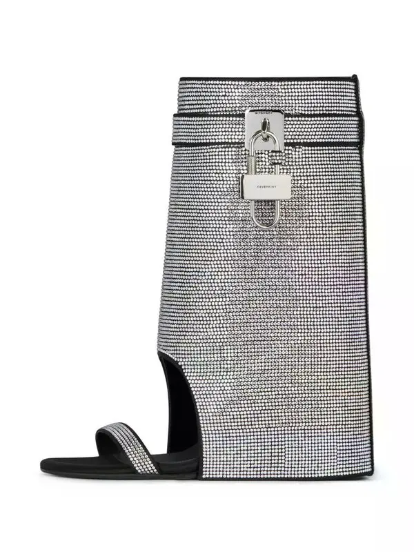 Givenchy Lock Ankle Sandals