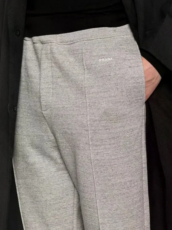 Prada Logo-embroidery Track Pants