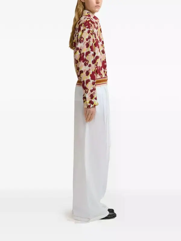 Marni Floral Print Silk Shirt