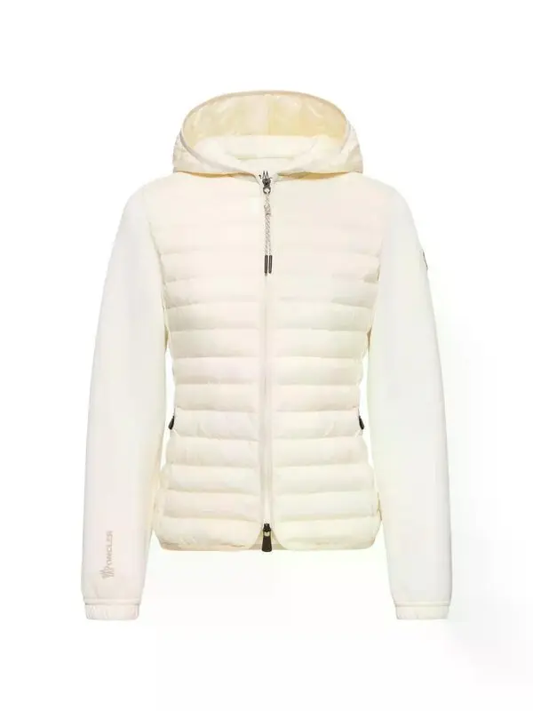 Moncler Quilted Hooded Zip Jacket