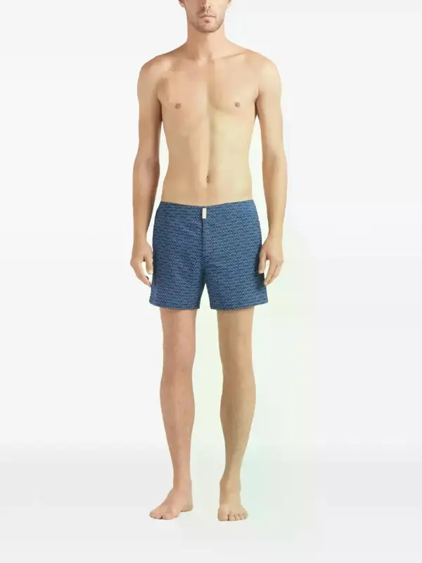 Vilebrequin Patterned Swim Trunks - Blue