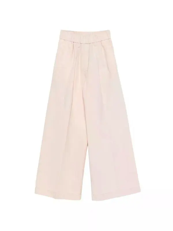 FORTE_FORTE Peony Wide Leg Elasticated Palazzo Pants