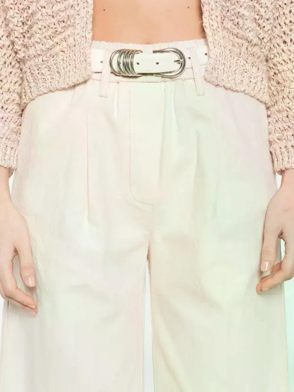 FORTE_FORTE Peony Wide Leg Elasticated Palazzo Pants