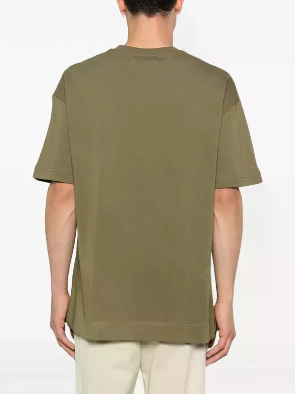 Samsøe Samsøe Joel Logo Short-sleeve T-shirt - Green
