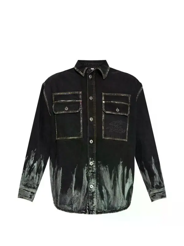 Off-White Patch-pocket Shirt Jacket
