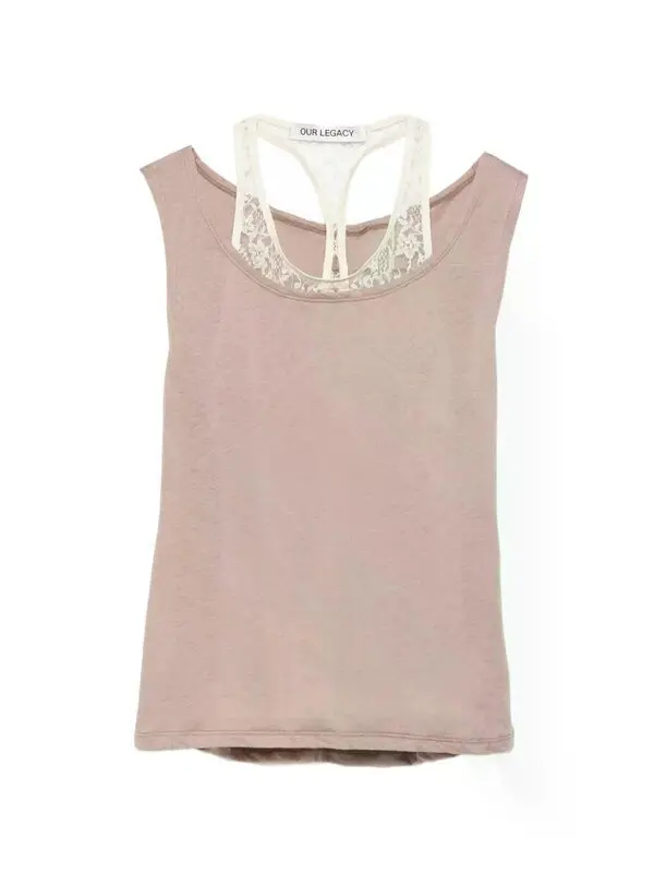 Our Legacy Swim Lace Top - Neutrals