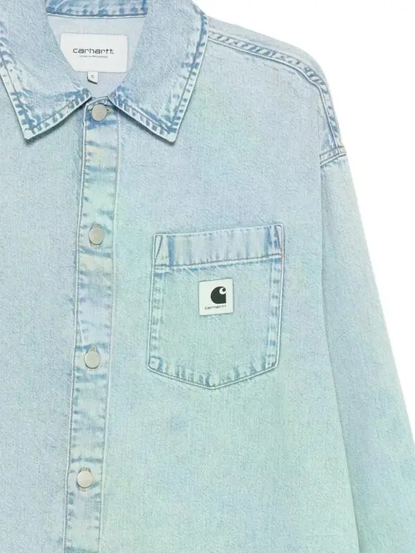 Carhartt Work In Progress Chest-pocket Cotton Shirt