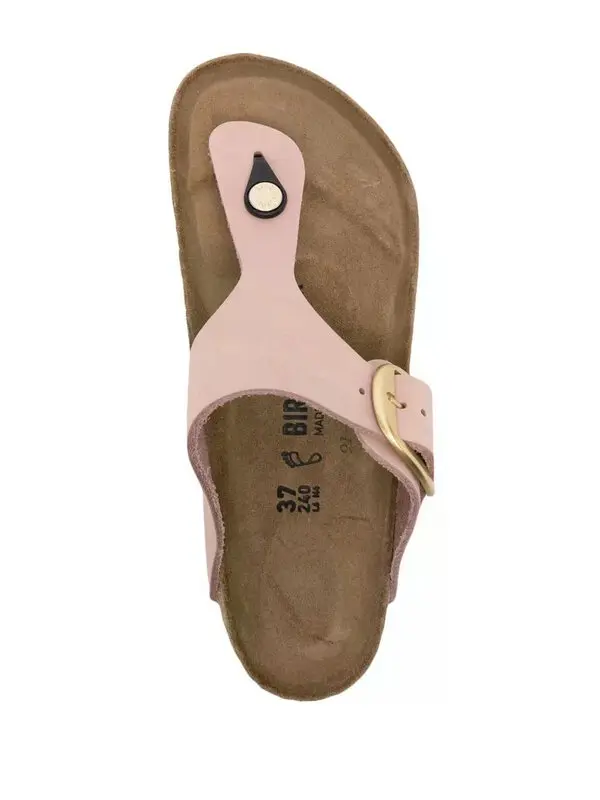 BIRKENSTOCK Gizeh Nubuck Leather Sandals