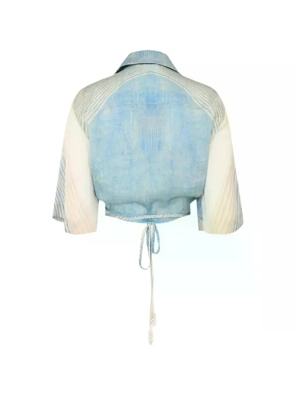 Alexis Liari Tie Crop Top