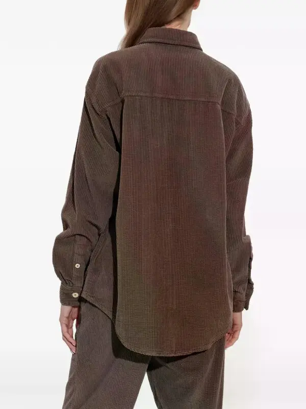 American Vintage Padow Corduroy Button-down Shirt