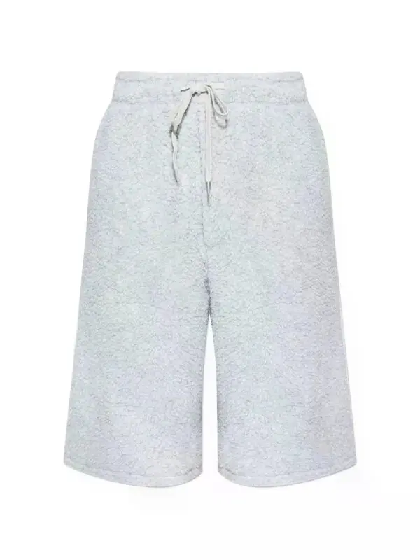 American Vintage Faux-shearling Drawstring Shorts