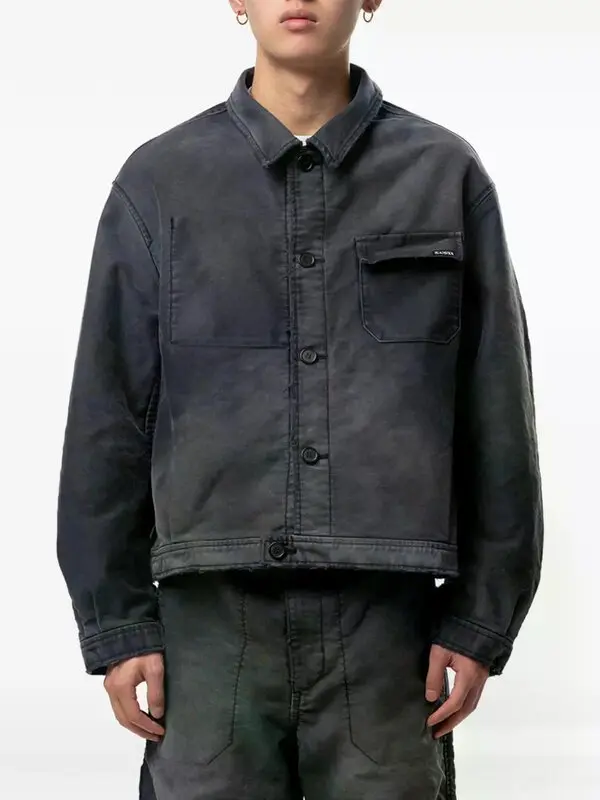 KAMIYA Distressed Moleskin Jacket