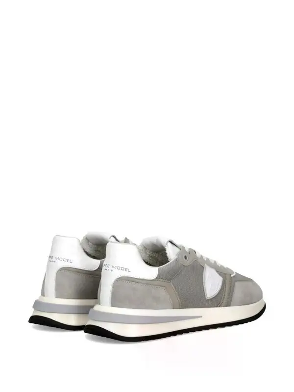 Philippe Model Tropez 2.1 Shield Patch Sneakers - Grey