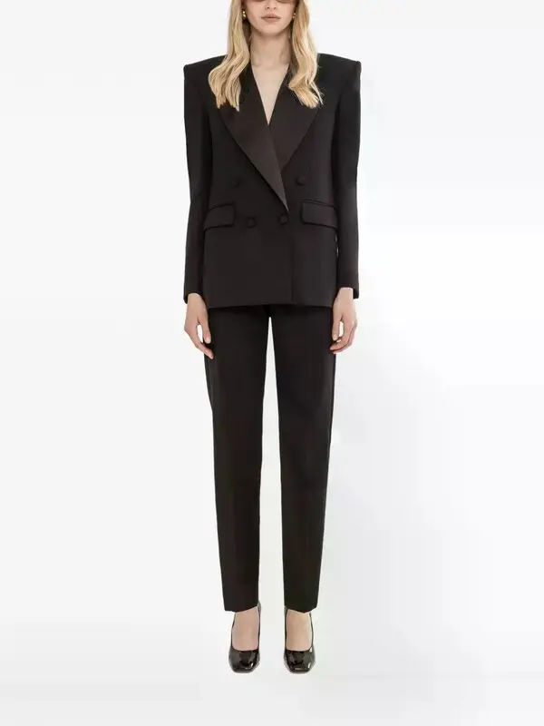 NISSA Wool Tuxedo Blazer