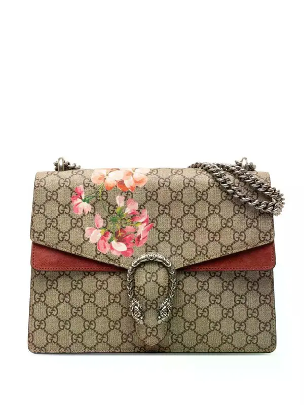 Gucci Dionysus Gg Supreme Blooms Shoulder Bag