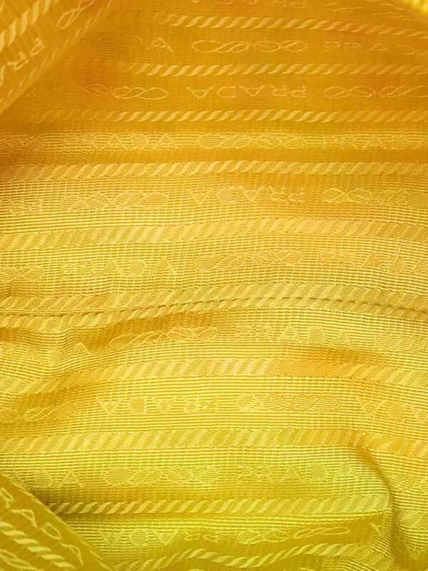 Prada 2000-2013 Tessuto Stampato Palm Cosmetic Pouch